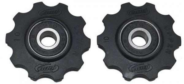 BBB BDP-01 10T ROLLERBOYS BLACK PULLEY WHEELS - Keinänen Oy